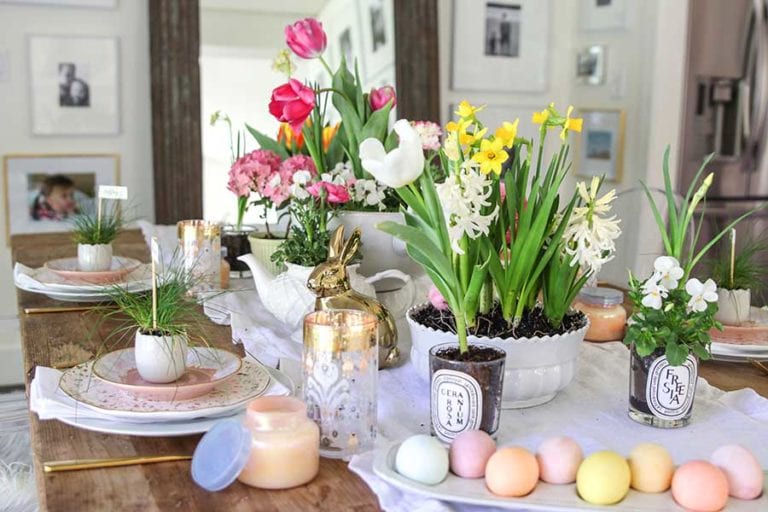 A Simple and Fresh Easter Table