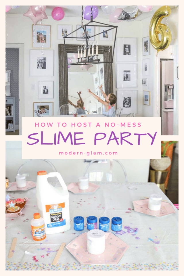 Slime Party: How To Host an Easy and No-Mess Slime Making Party