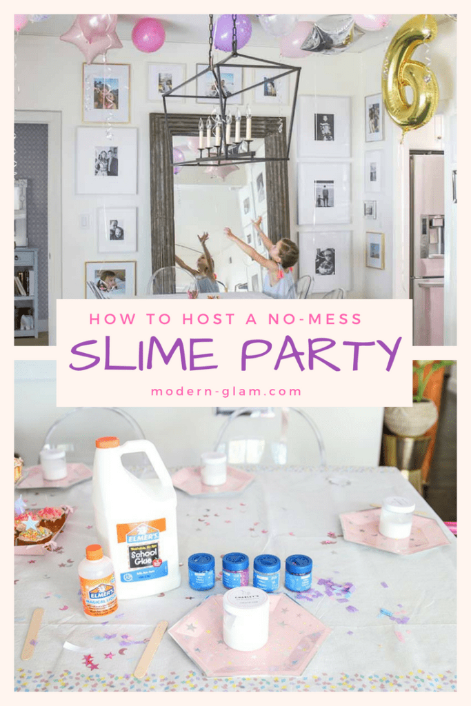Slime Party: How To Host an Easy and No-Mess Slime Making Party