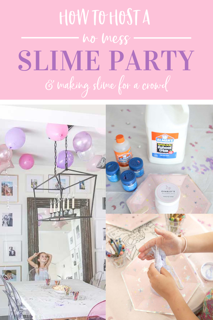 Slime Party: How To Host an Easy and No-Mess Slime Making Party