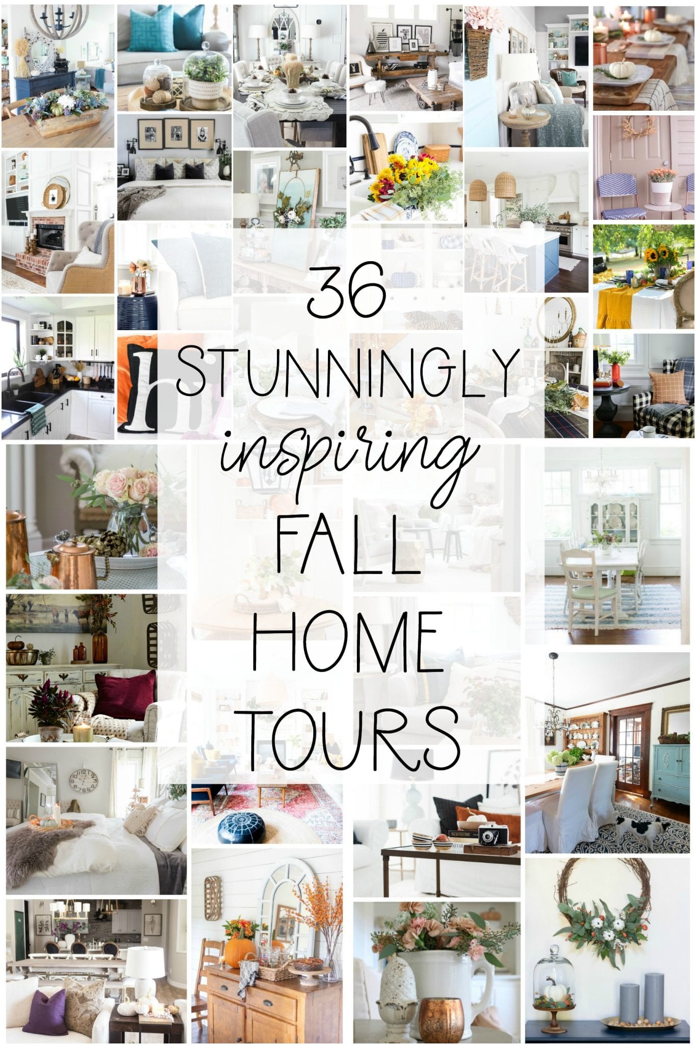 Modern Farmhouse Fall Dining Room Decor - Fall Home Tour