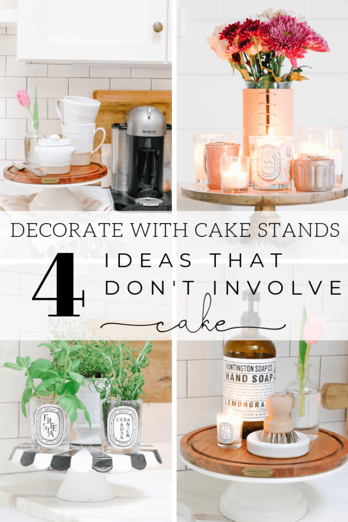 Decorating cake stands - 4 ways that don't involve cake! - Modern Glam