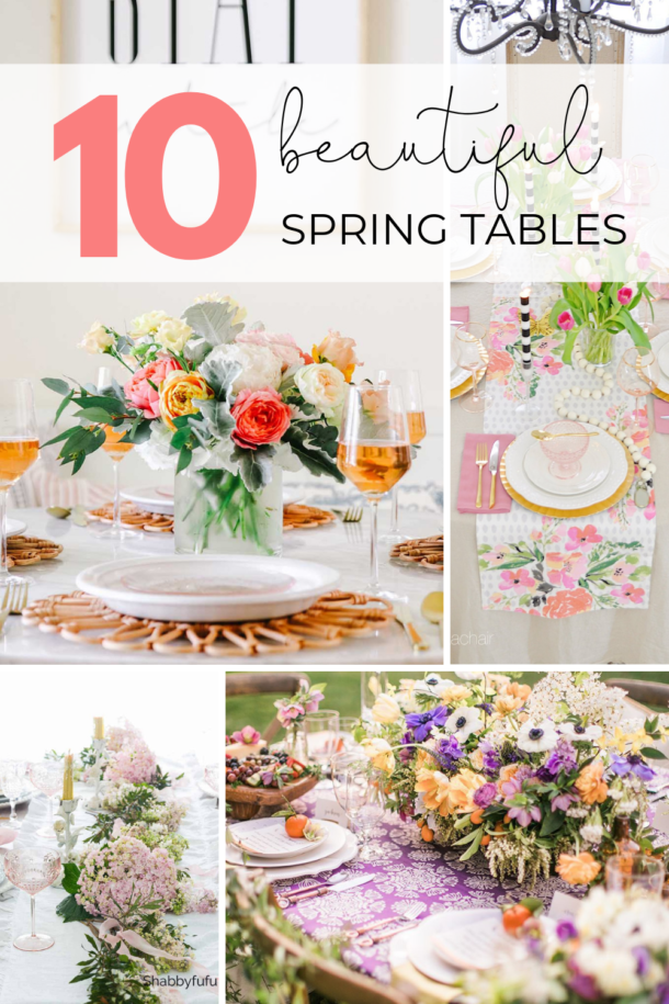 10 Beautiful Spring Table Setting Ideas - Modern Glam