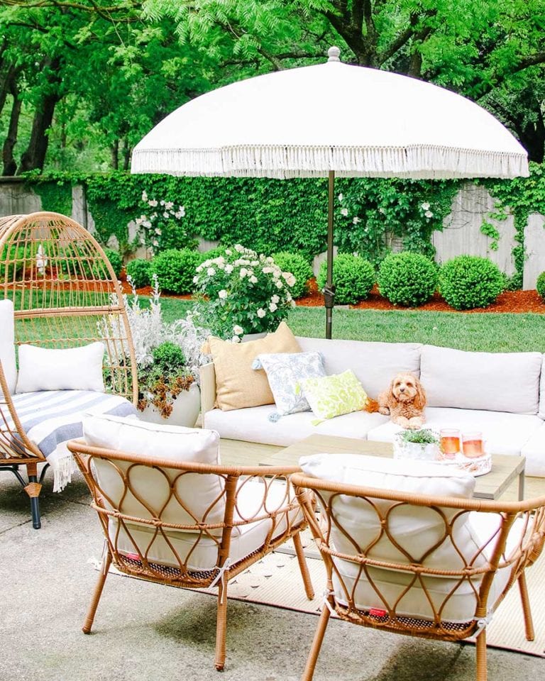 Patio Makeover Ideas - Update your Patio for Summer - Modern Glam