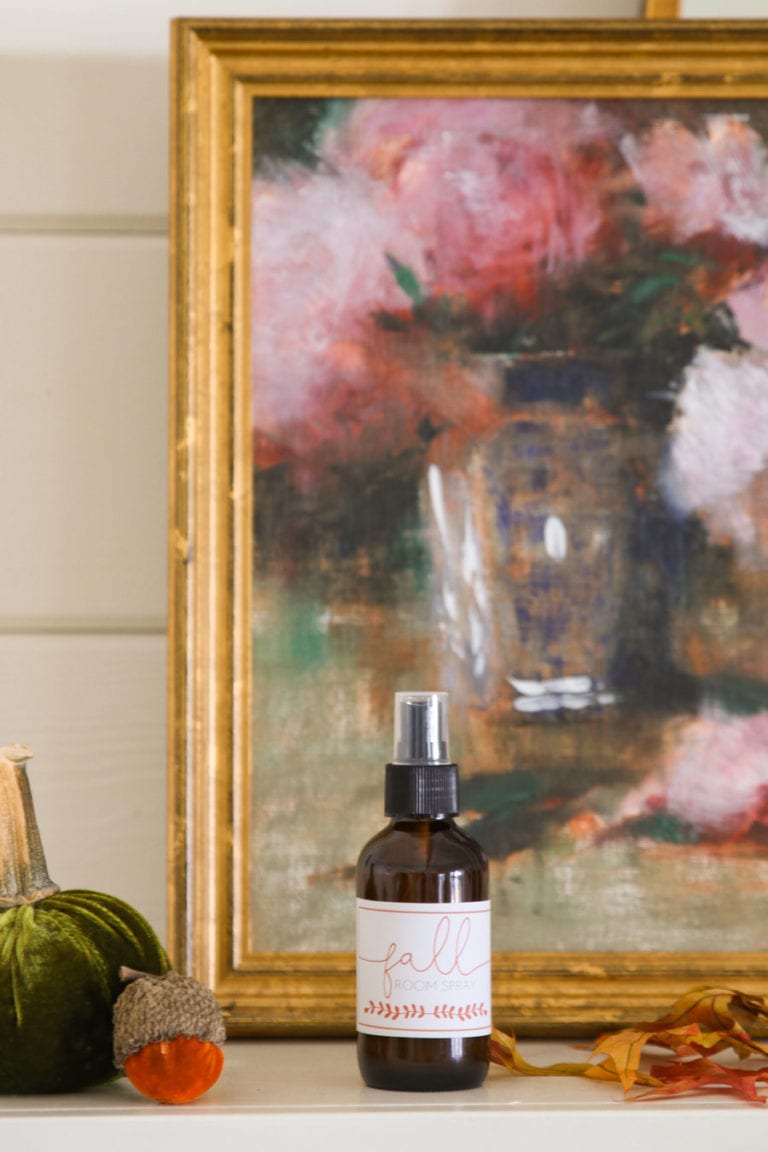 DIY Room Spray with Essential Oils for Fall - Modern Glam