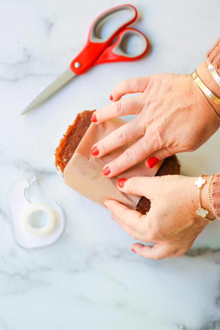 How To Wrap Baked Goods for Gifts - 2 Ways! - Modern Glam