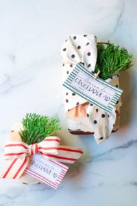 How To Wrap Baked Goods for Gifts - 2 Ways! - Modern Glam