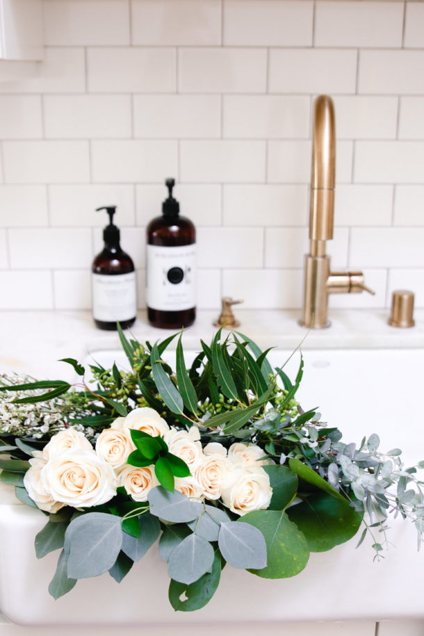 DIY Eucalyptus Garland - Easy Spring Centerpiece - Modern Glam