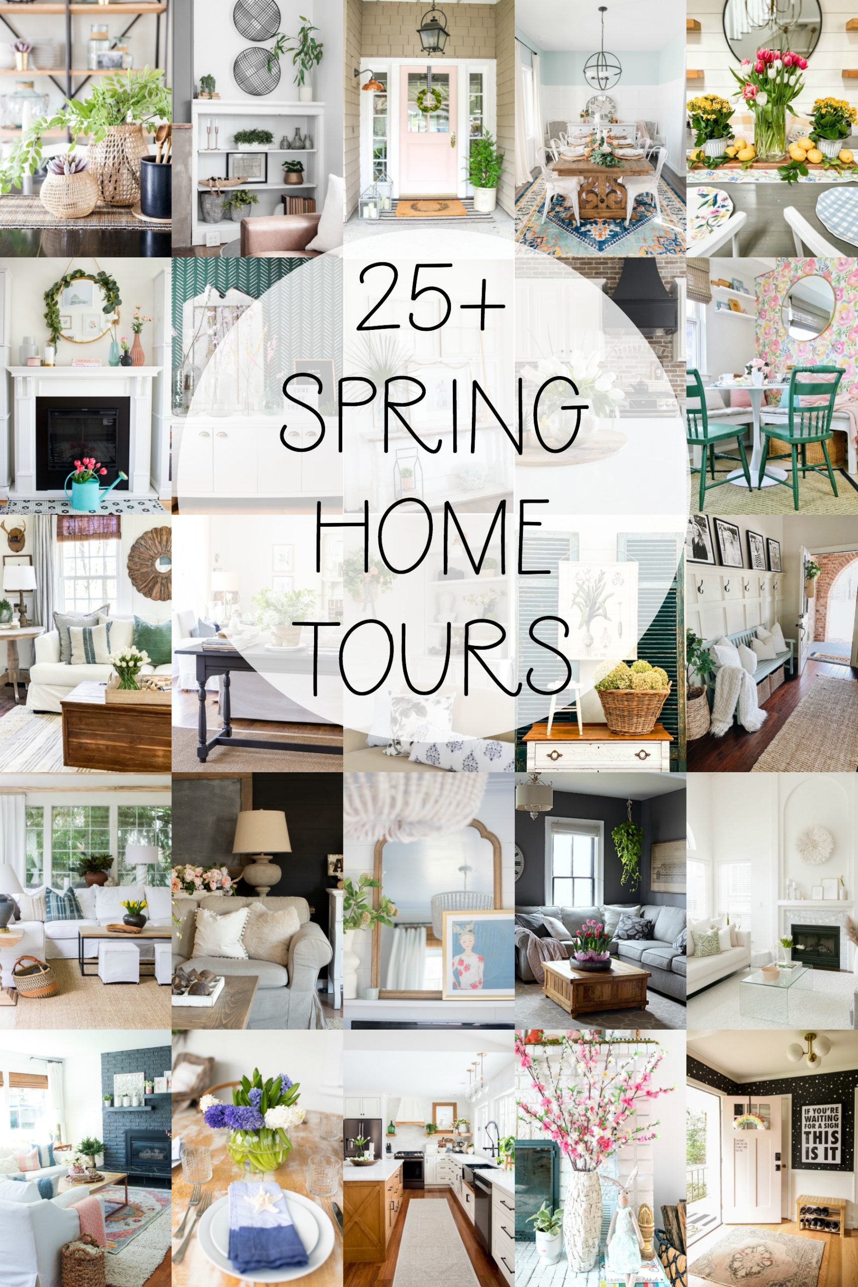 Spring Entryway and Front Porch Decor - Modern Glam