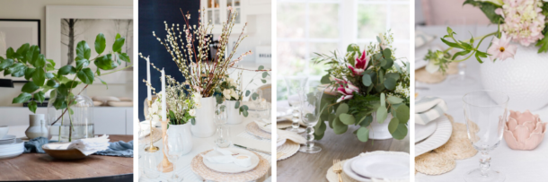 Simple And Romantic Spring Table - Modern Glam