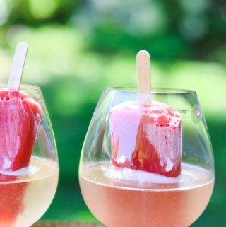 Prosecco Popsicles Recipe - Boozy Ice Pops - Modern Glam