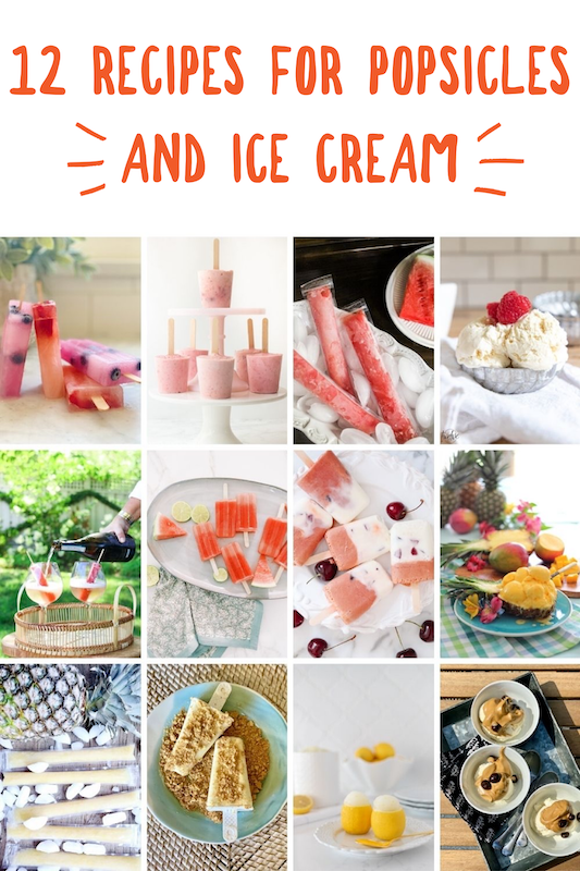 Prosecco Popsicles Recipe - Boozy Ice Pops - Modern Glam