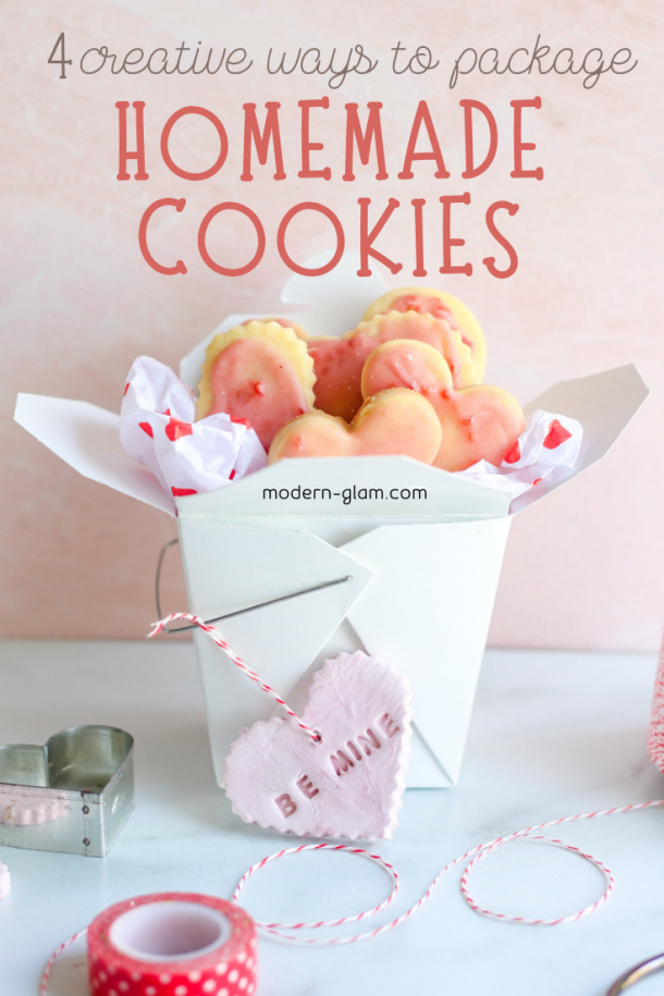 How To Package Cookies For Gift Giving - Modern Glam