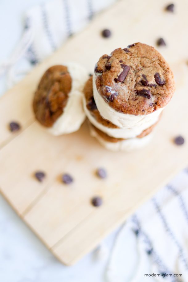 Tips for Making Homemade Ice Cream Cookie Sandwiches - Modern Glam