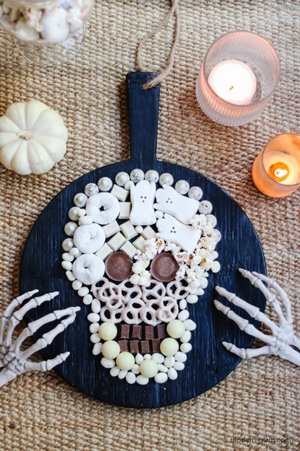 Easy Halloween Candy Board - Modern Glam - Holidays