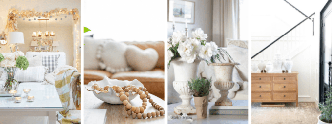 Winter Decorating Ideas For January - Modern Glam