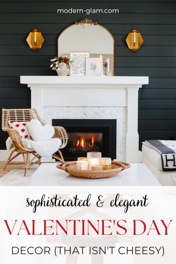 Sophisticated Valentine's Day Decor - Modern Glam