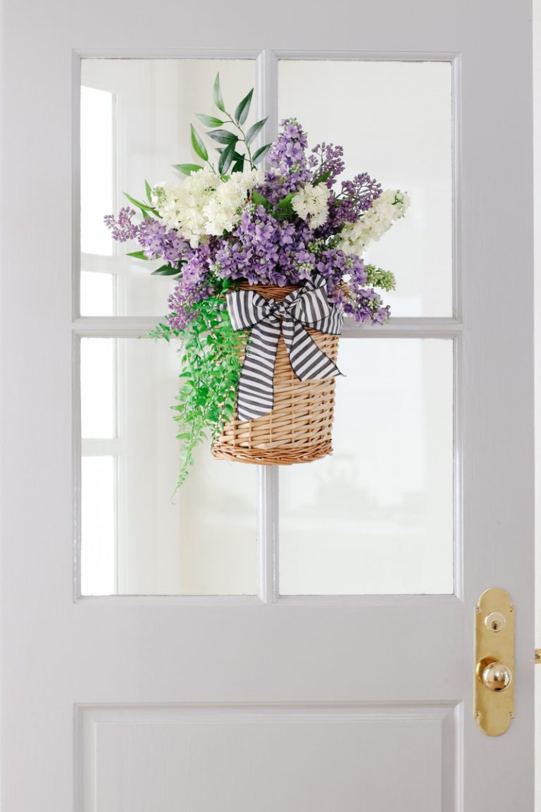 Front Door Decoration Ideas For Summer - Modern Glam - DIY