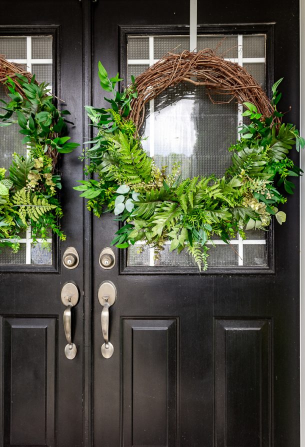 Front Door Decoration Ideas For Summer - Modern Glam - DIY