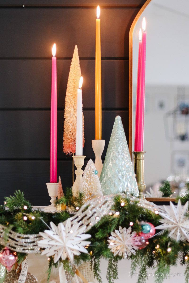 Our Anthropologie Inspired Christmas Home Tour - Modern Glam