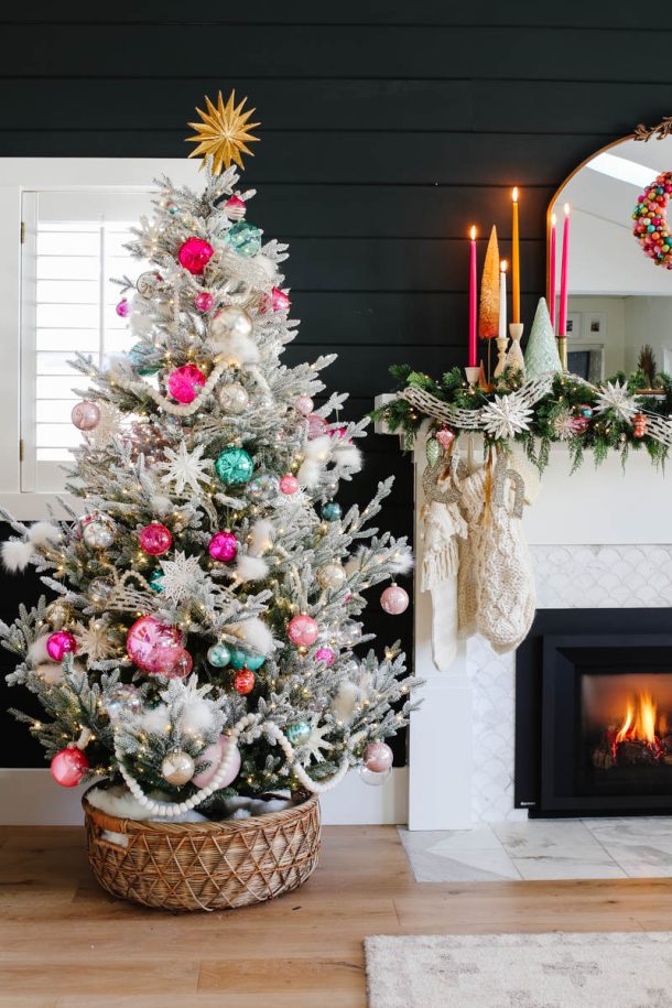 Our Colorful Snowflake Christmas Tree - Modern Glam