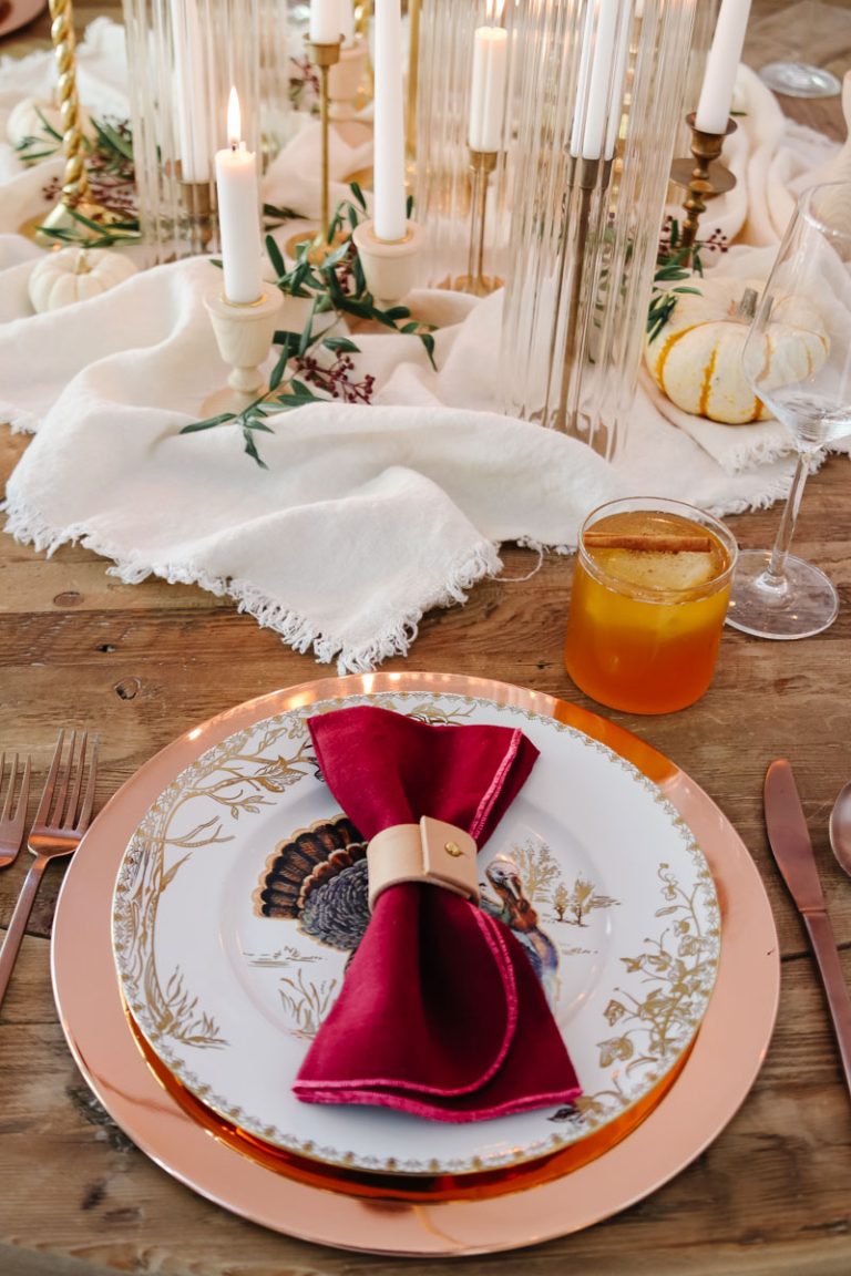 Pumpkin Pie Whiskey Smash Cocktail - Modern Glam